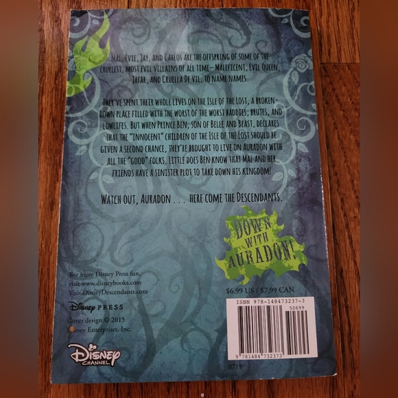 Disney Press | Other | Disney Descendants Novelization Of The Disney ...